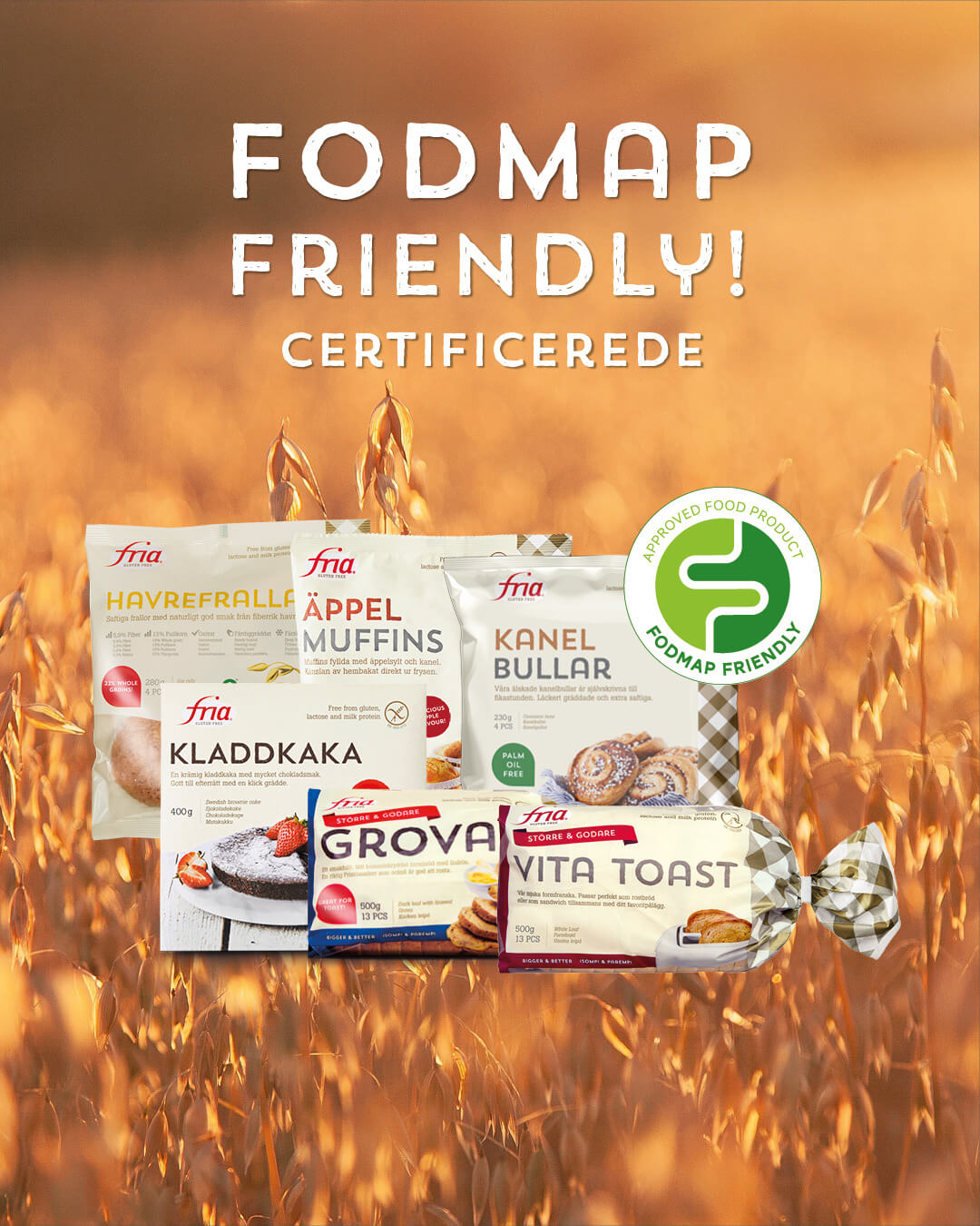 Fria Fodmap Friendly - Fria